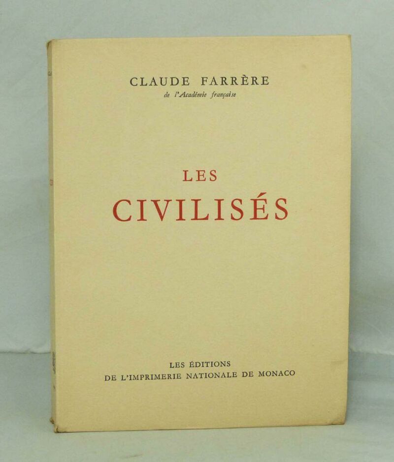 Les Civilisés | Claude Farrere - Librairie KOEGUI