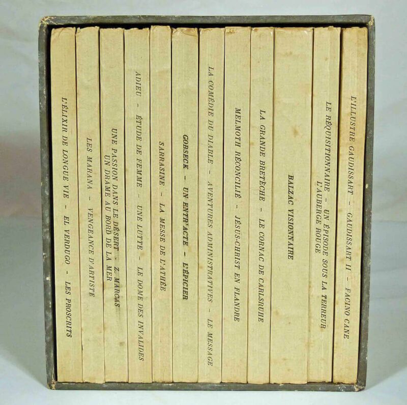 Petite collection Balzac. 12 Tomes. | Honoré De Balzac - Librairie KOEGUI