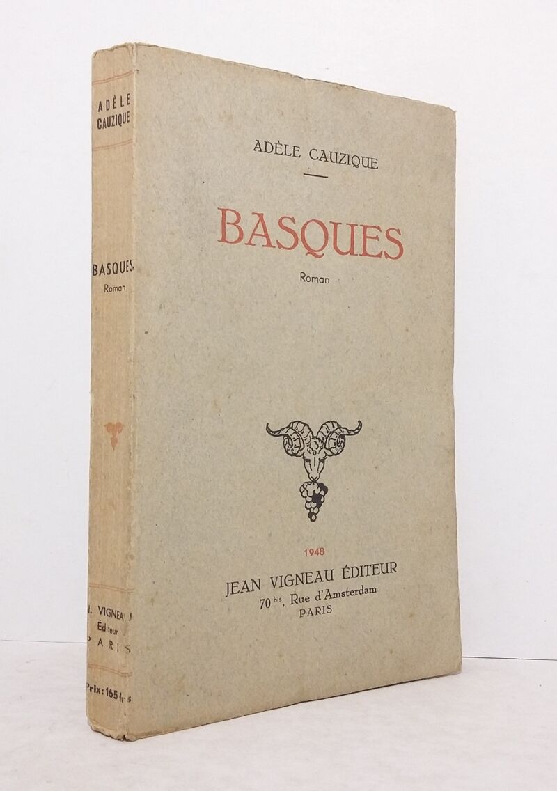 Basques (Roman) - Librairie KOEGUI