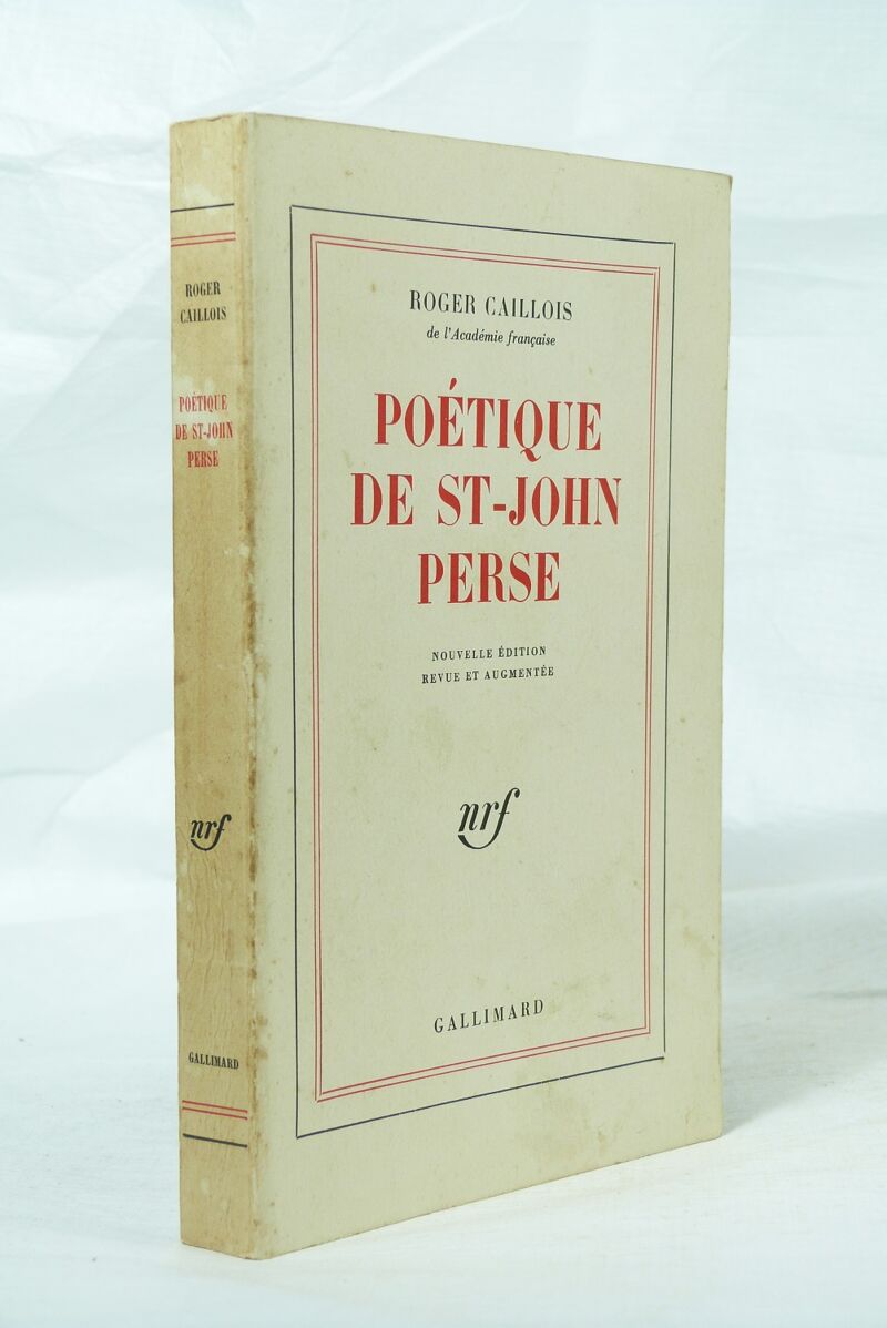 Poétique de St-John Perse - Librairie KOEGUI