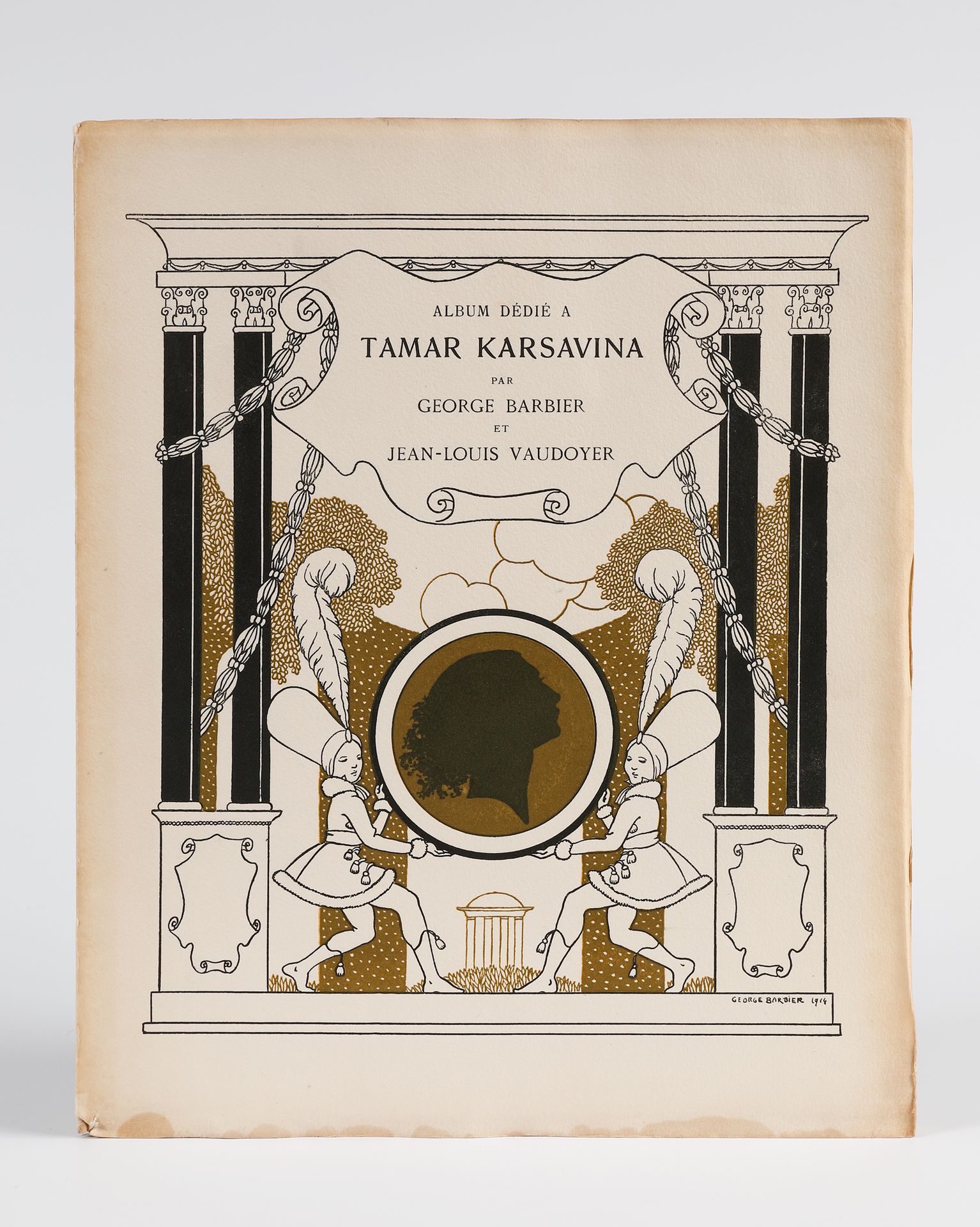 Album dédié à Tamar Karsavina, édition originale | Jean-louis Vaudoyer ...