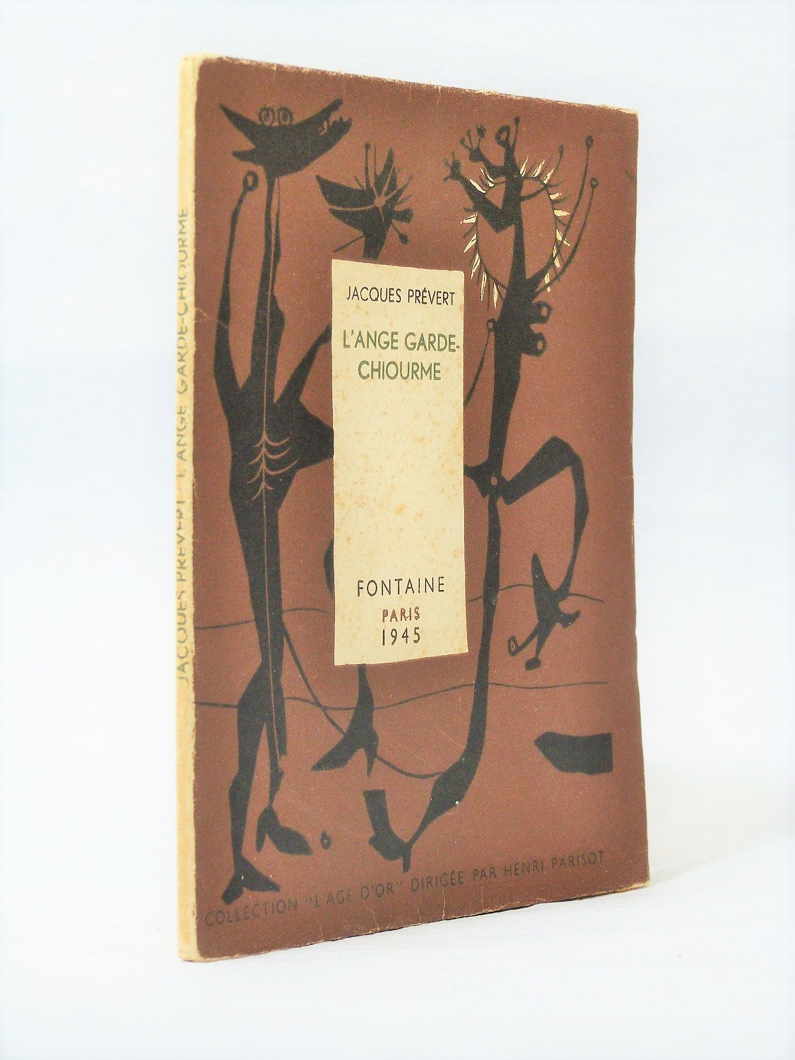 L' ange gardien-chiourme, édition originale | Jacques PrÉvert, illustré ...