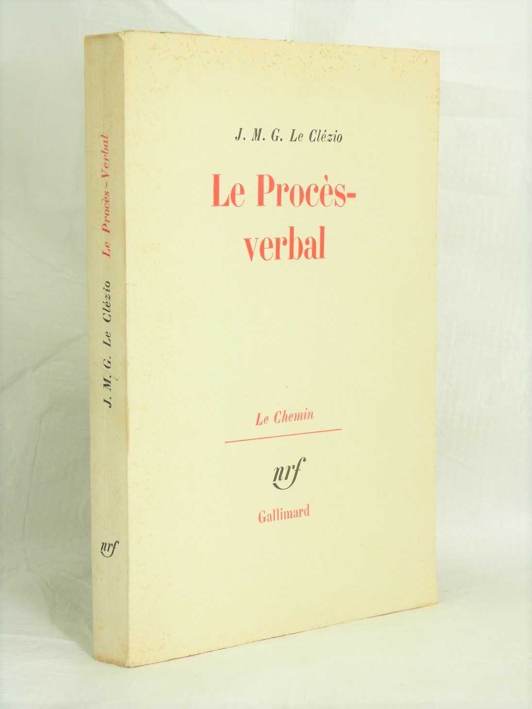Le procès-verbal | J.m.g. Le ClÉzio - Librairie KOEGUI