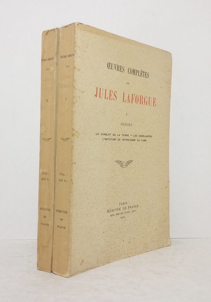Oeuvres Complètes De Jules Laforgue Poésies I And Ii Librairie Koegui