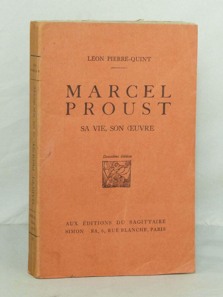 Marcel Proust, sa vie, son oeuvre. - Librairie KOEGUI