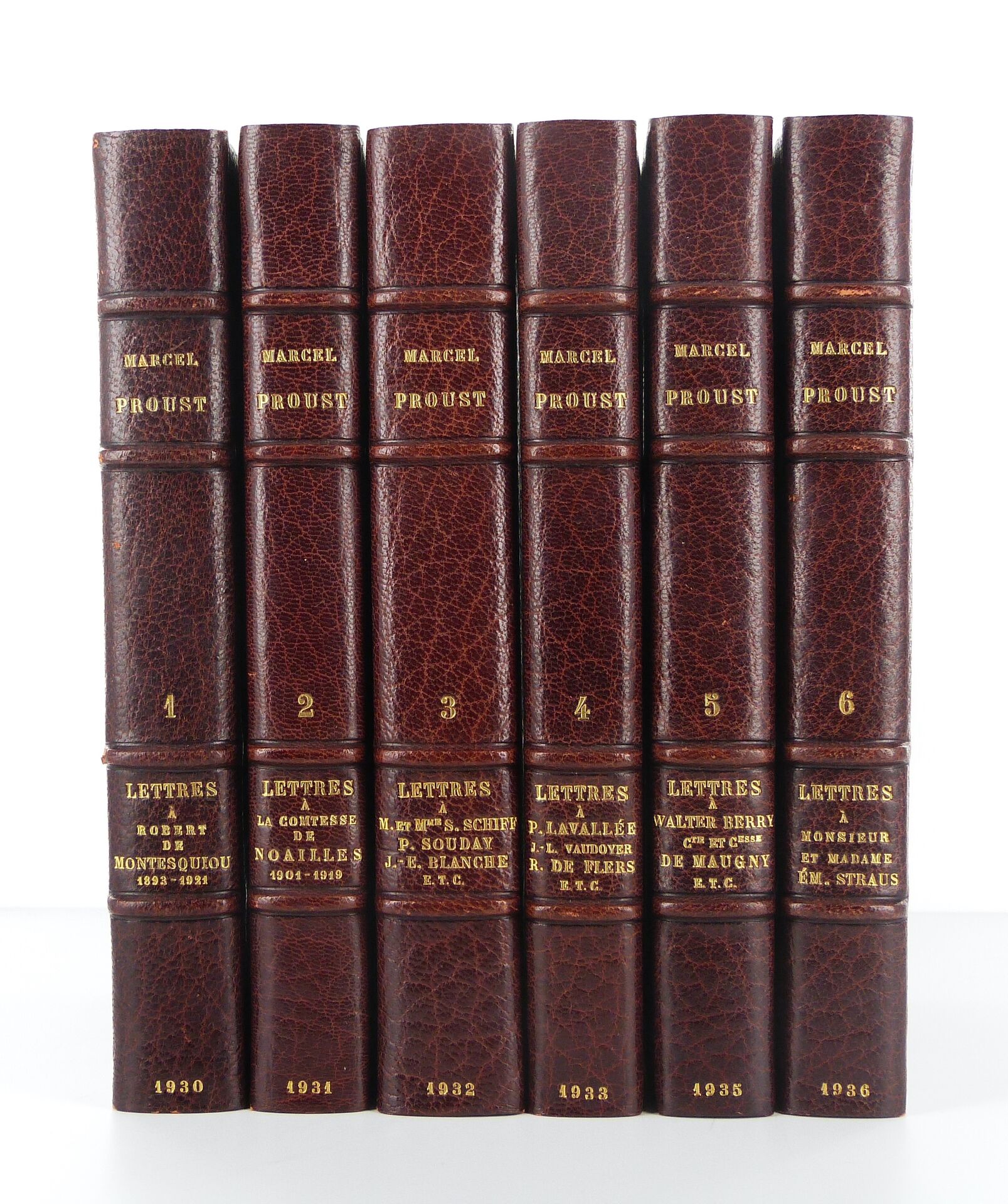 Correspondance Générale de Marcel Proust publiée par Robert Proust et Paul Brach., édition ...