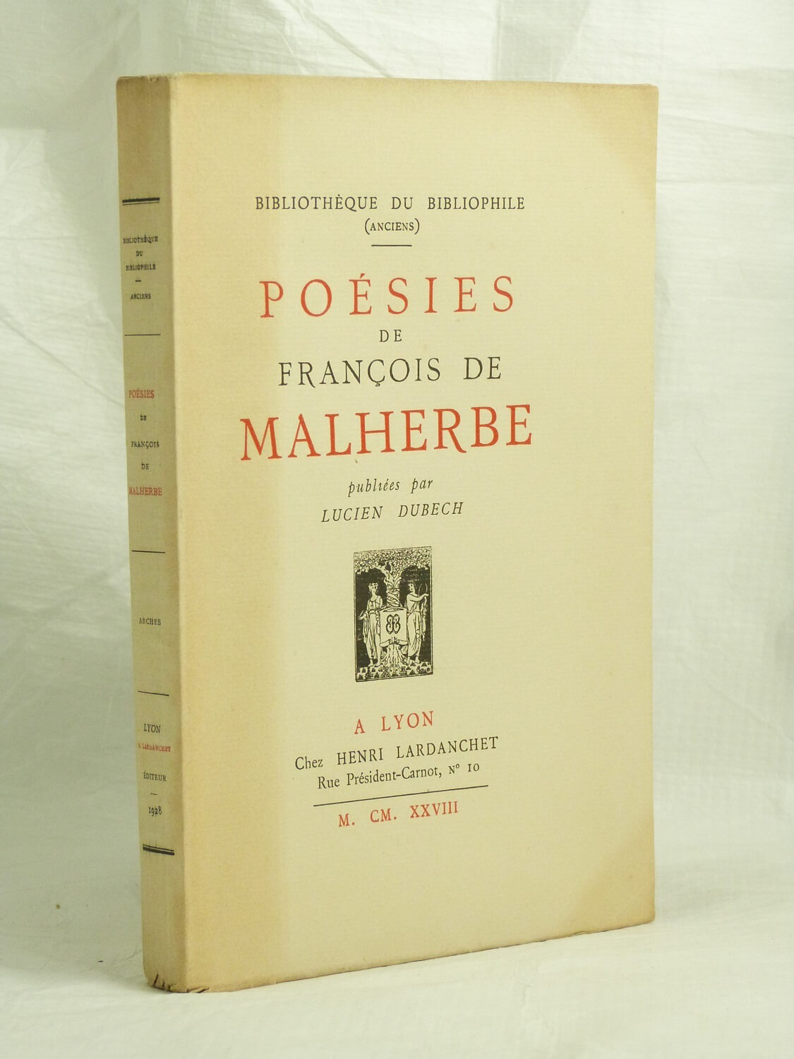 Poésies de François de Malherbe | François De Malherbe - Librairie KOEGUI